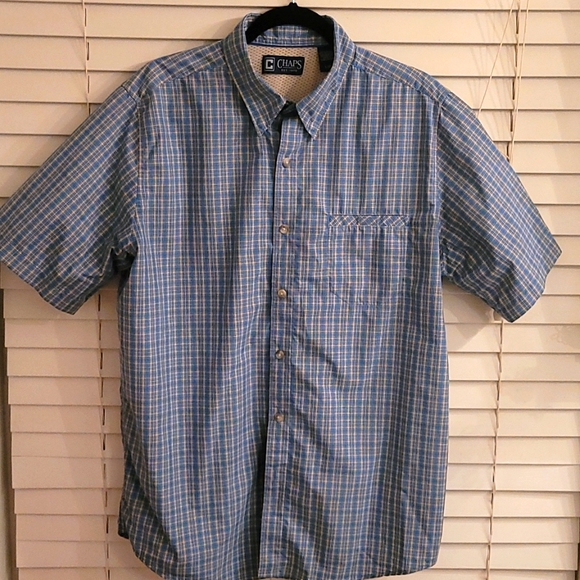 Mens Chaps Short Sleeve Button Down Shirts at Susan Callahan blog
